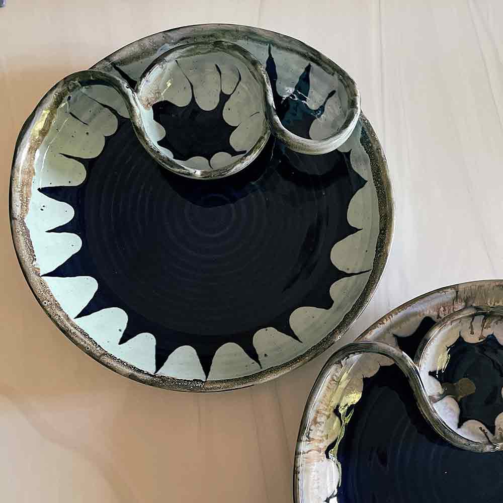 Ceramic Chip and Dip Plate | Home Decoration And Furnishings in UAE ...